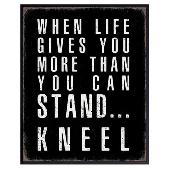 Wall Decor | Masculine Christianity Religious Wall Art Motivational ...